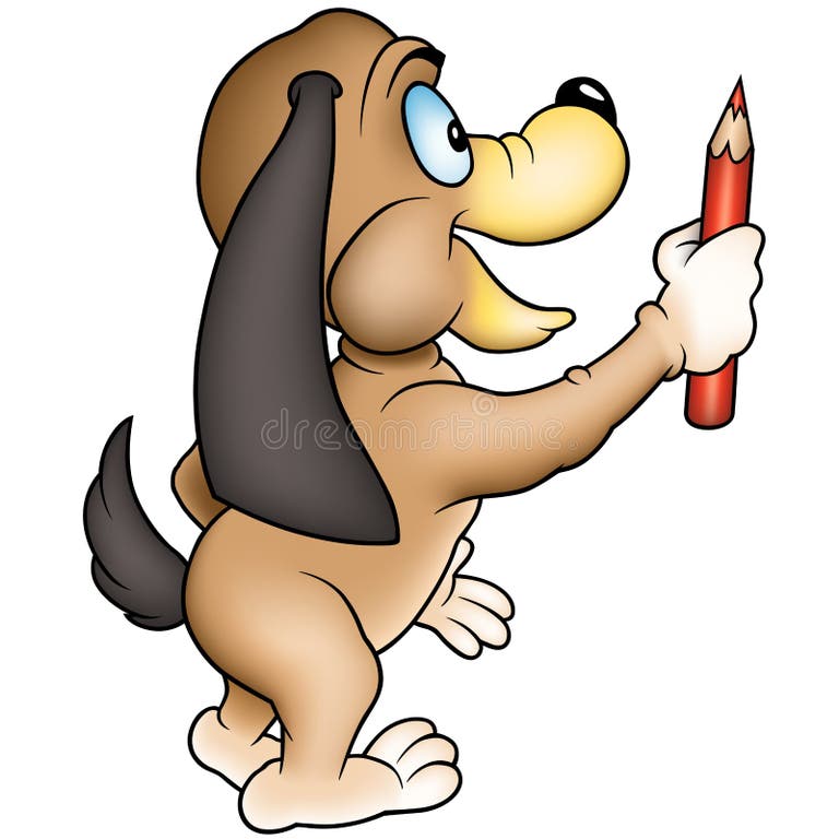 Crayon Dog Drawing Stock Illustrations – 1,767 Crayon Dog Drawing Stock ...