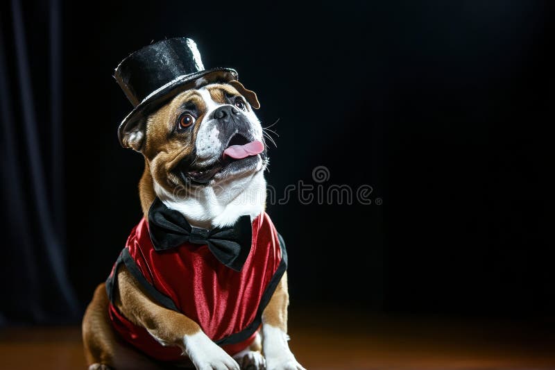 Dog Dons a Dramatic Actor S Costume As it Prepares for a Theatrical ...