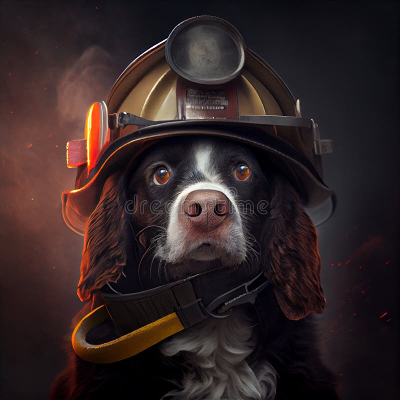 Dog Firefighter Rescue Stock Illustrations – 105 Dog Firefighter Rescue ...