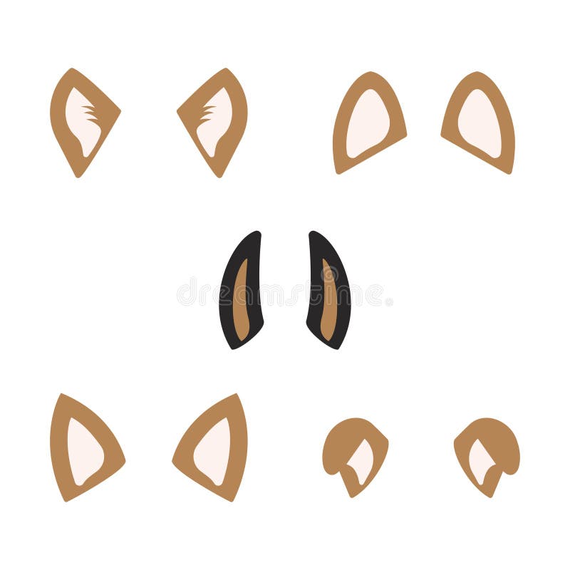 Dog Ears Mask Stock Illustrations – 421 Dog Ears Mask Stock ...