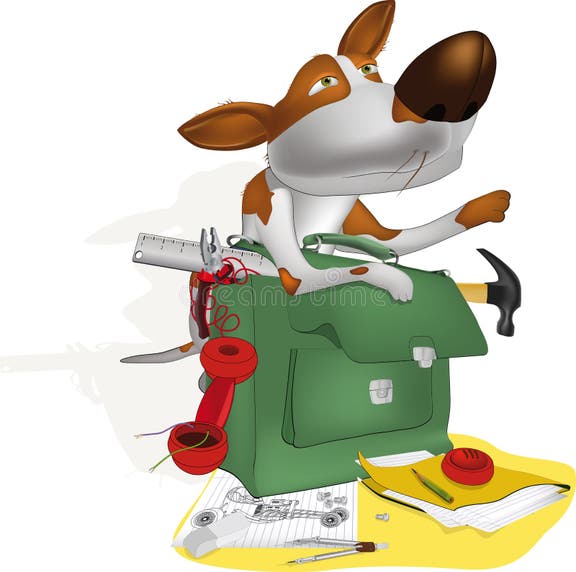Engineer Dog Stock Illustrations – 711 Engineer Dog Stock Illustrations ...