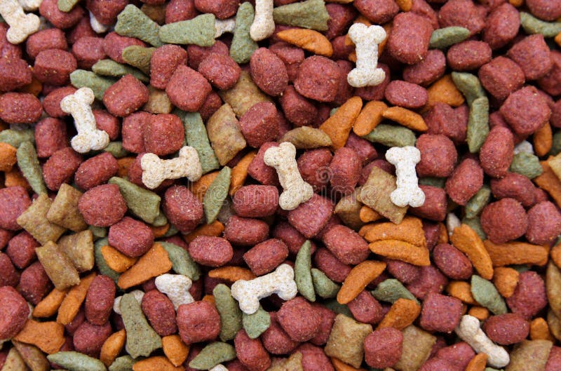 Dog food (Texture) stock photo. Image of closeup, shapes - 32948838
