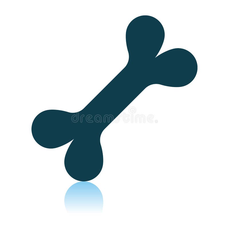 Dog food bone icon stock vector. Illustration of comic - 150246271