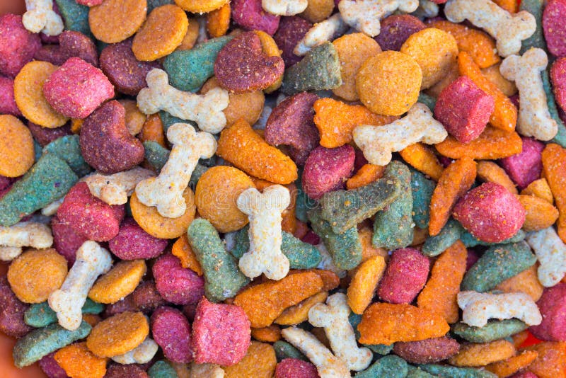 Dog food stock photo. Image of background, cover, colorful - 84736308