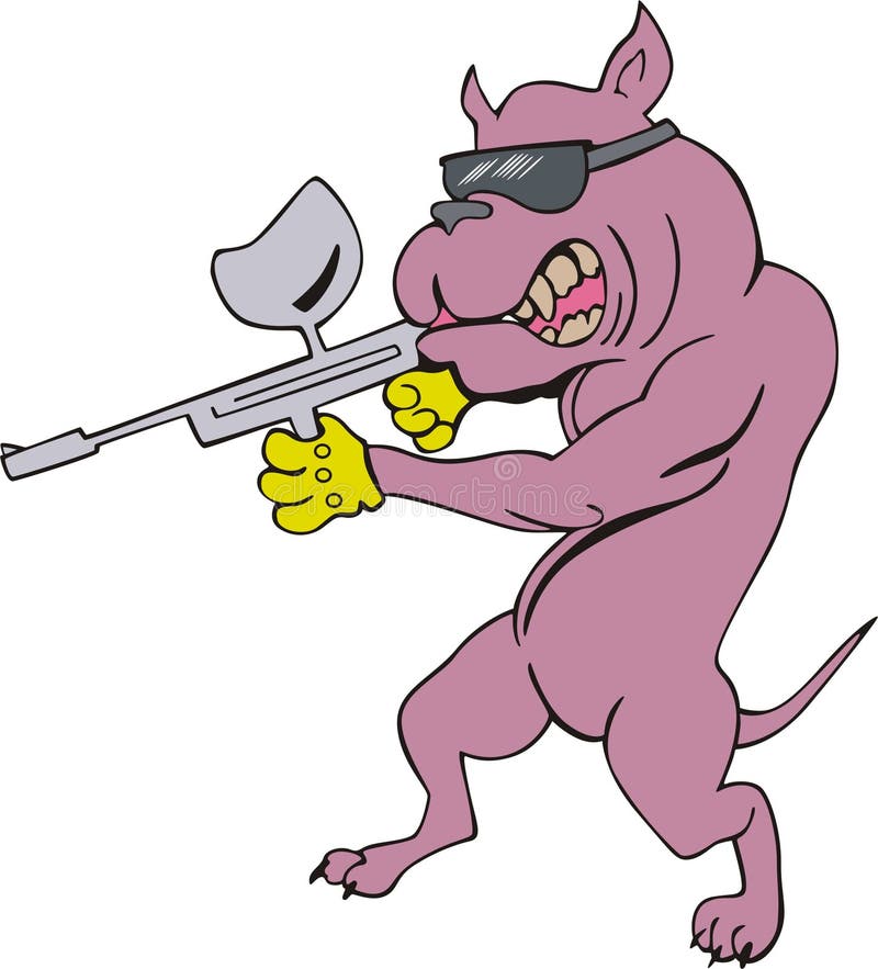 Pink Panther As A Thug