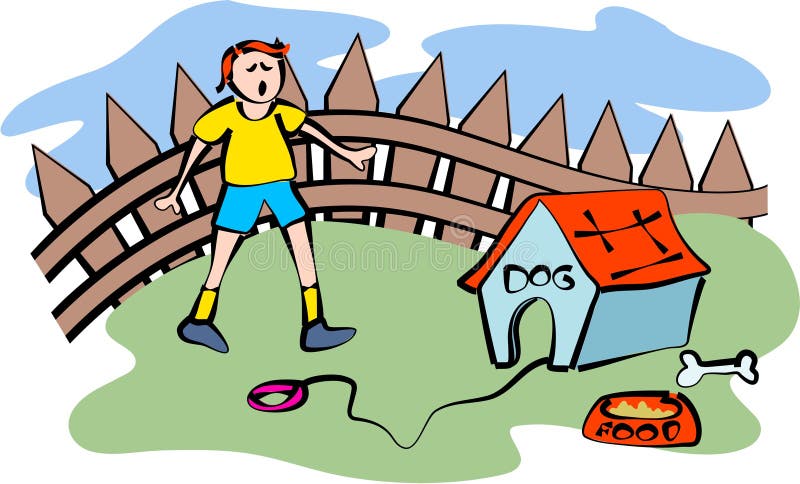 Escaping the Office Maze stock illustration. Illustration of lost - 4405240