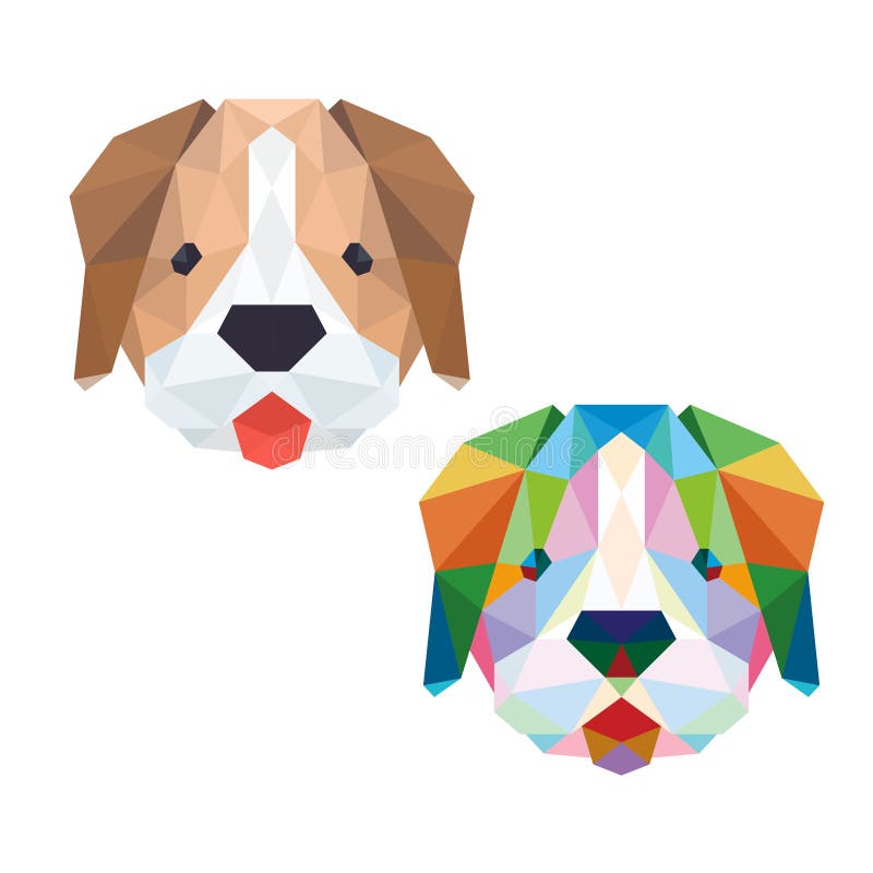 Dog Polygon Stock Illustrations – 2,243 Dog Polygon Stock Illustrations ...