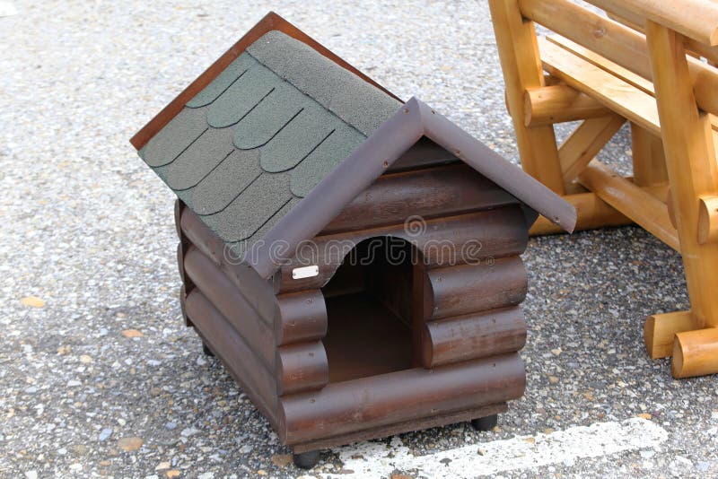 Vintage dog house stock photo. Image of kennel, rotten - 22818476