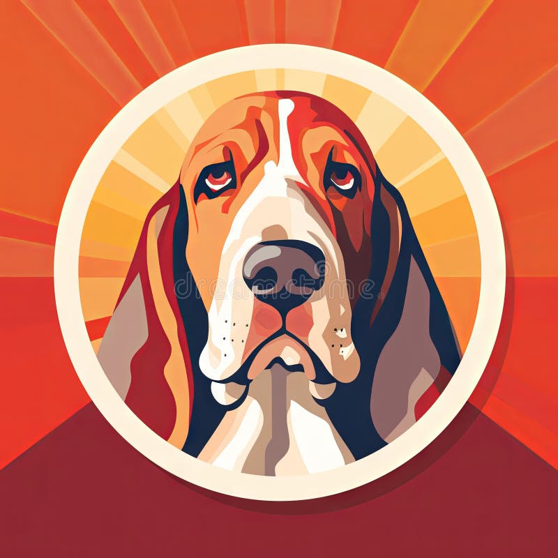 Dog Icon. Element for Your Design, AI Generative Stock Image - Image of ...