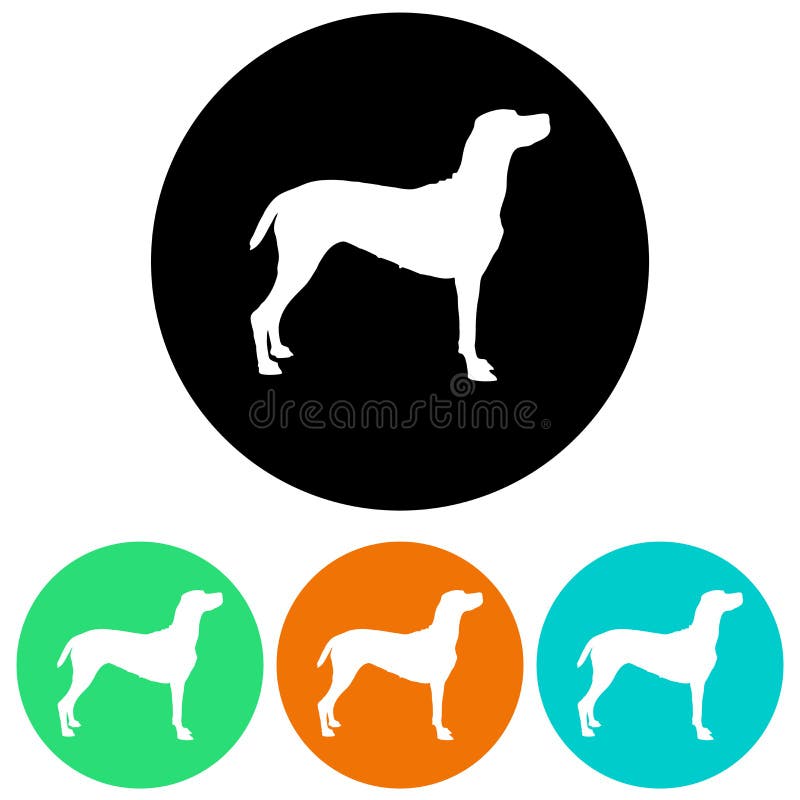 Dog illustration stock vector. Illustration of colorful - 45377247
