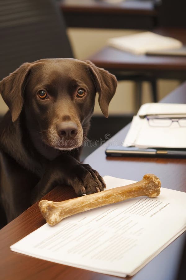 Dog Interview Process with a Pup and a Bone during an Amusing Hiring ...