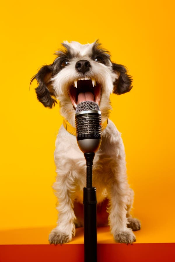 Dog Microphone Stock Illustrations – 518 Dog Microphone Stock ...
