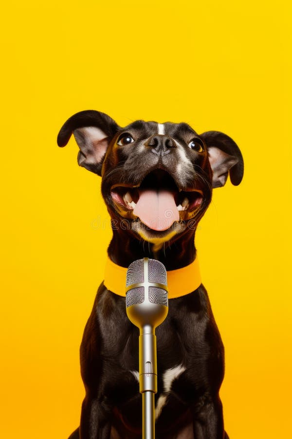 Dog Microphone Stock Illustrations – 518 Dog Microphone Stock ...