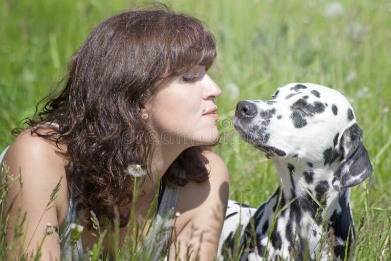 Dog and Its Owner are the Best Friends Stock Photo - Image of animal ...