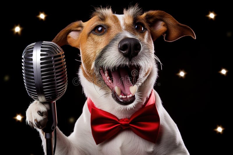 Dog Microphone Stock Illustrations – 518 Dog Microphone Stock ...