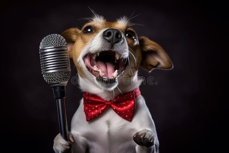 Dog Microphone Stock Illustrations – 518 Dog Microphone Stock ...