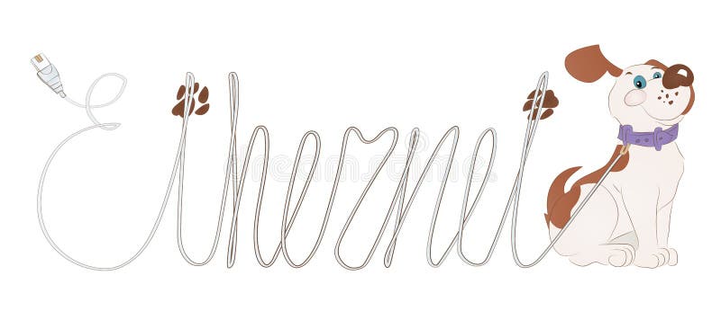Ethernet Dog Stock Illustrations – 7 Ethernet Dog Stock Illustrations ...