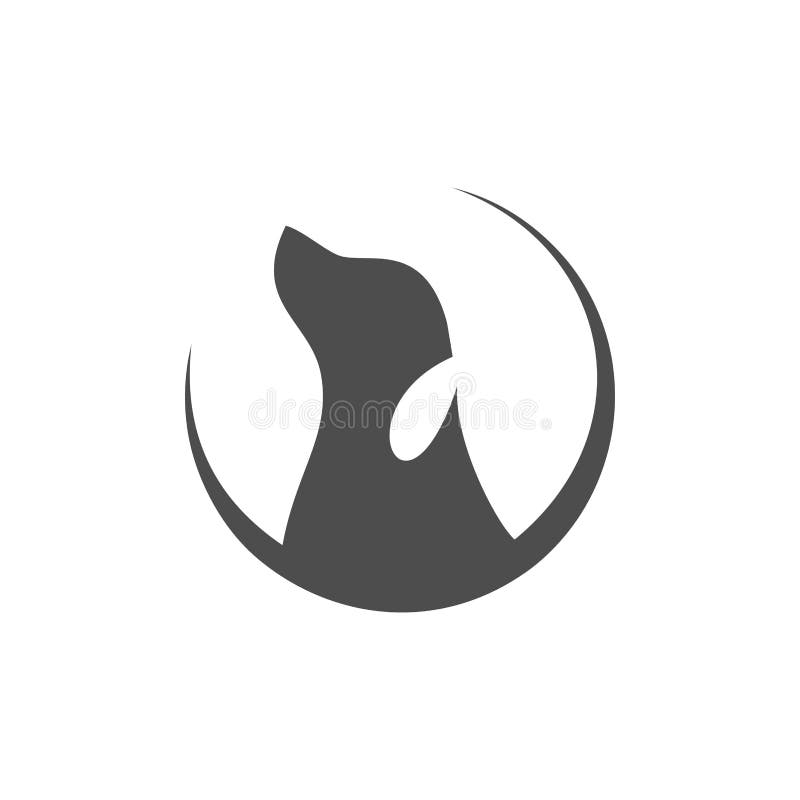 Dog logo stock vector. Illustration of circle, dogs - 103154130