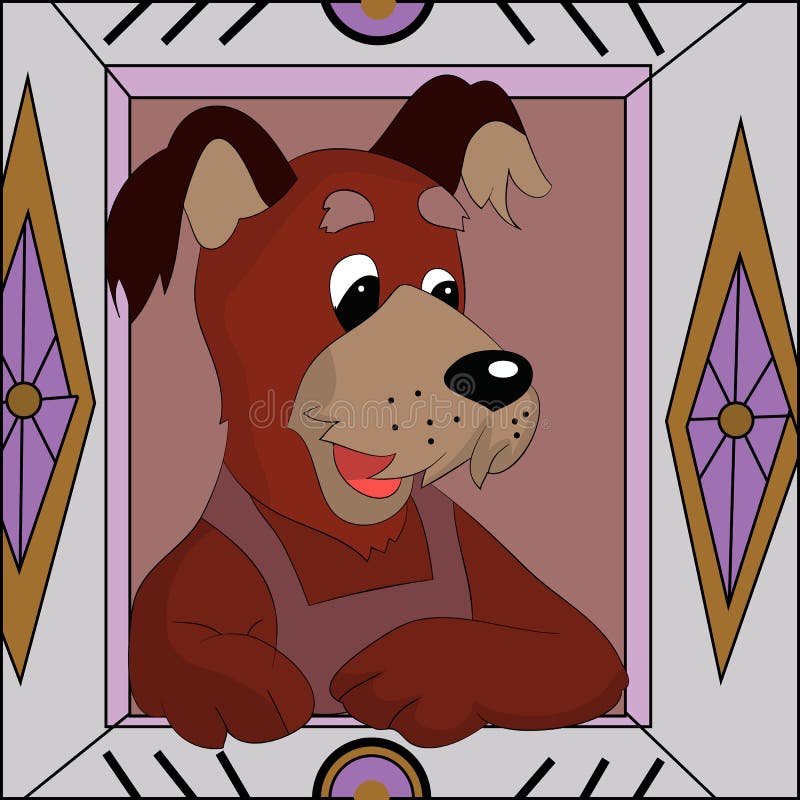 Cartoon Looking Out Window Stock Illustrations – 291 Cartoon Looking ...