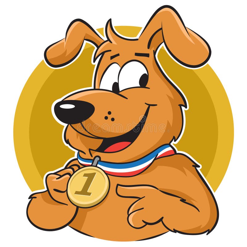Dog Winning Competition Stock Illustrations – 88 Dog Winning ...