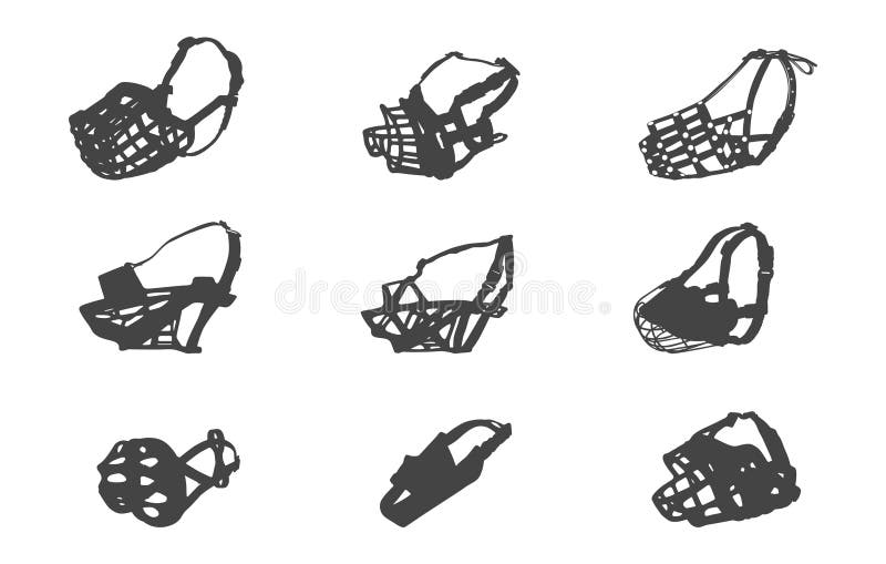 Dog Muzzle Silhouette, Dog Muzzle Icon, Dog Muzzle Clipart, Dog Muzzle Vector Stock Vector ...