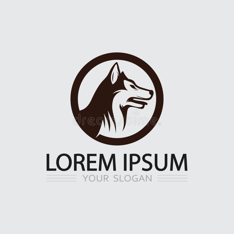 Dog Nose Close-Up Vector Icon for Brand Identity Stock Illustration ...