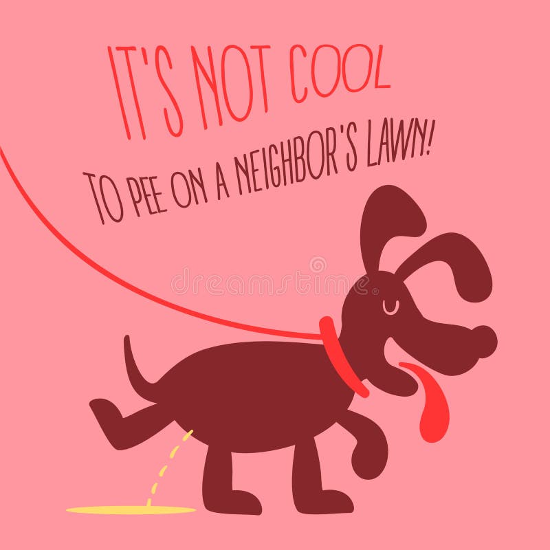 Pee Sign Dog Stock Illustrations – 111 Pee Sign Dog Stock Illustrations ...