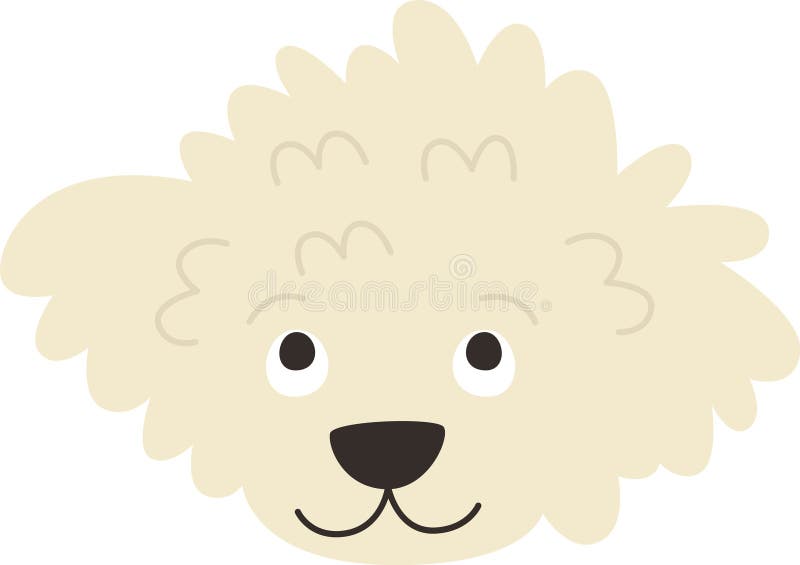 Dog Pet Face stock vector. Illustration of beautiful - 297873131