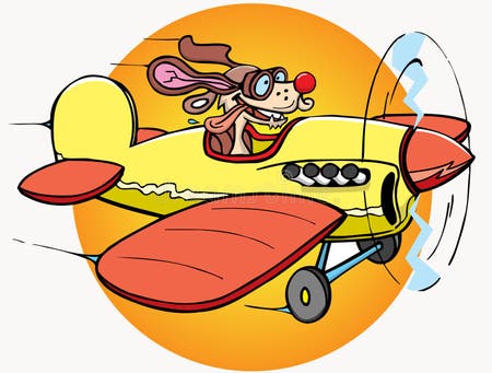 Cartoon Dog Pilot Stock Illustrations – 484 Cartoon Dog Pilot Stock ...