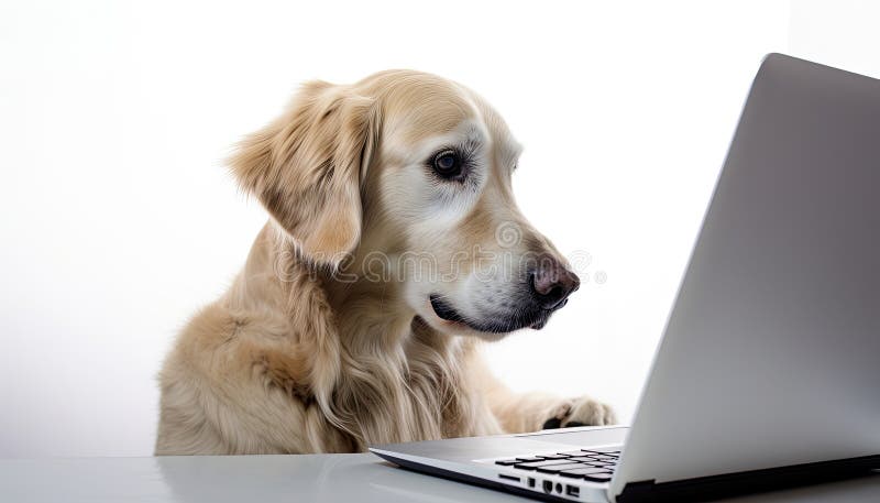 Dog portrait illustration stock illustration. Illustration of notebook ...