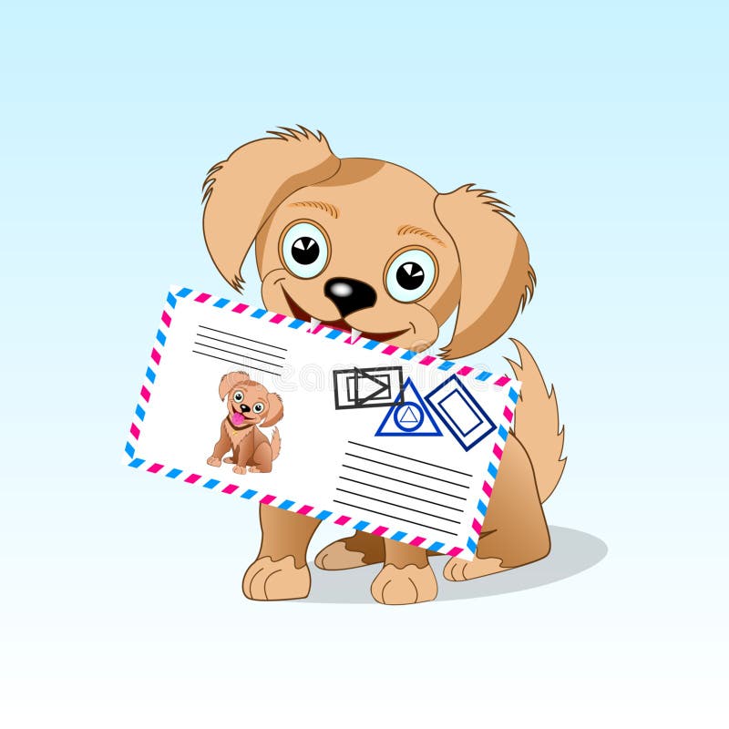 Postman Dog Stock Illustrations – 163 Postman Dog Stock Illustrations ...