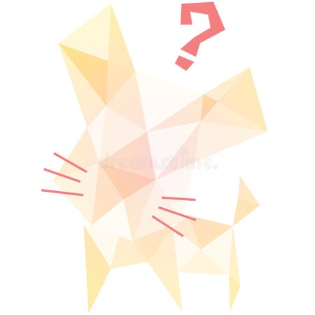 Dog Questioning Cubist Style Stock Vector - Illustration of small, idea ...