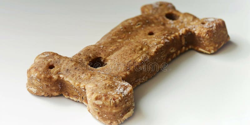 A Dog S Bone with a Bite Mark, Great for Pet or Outdoors Themes Stock ...