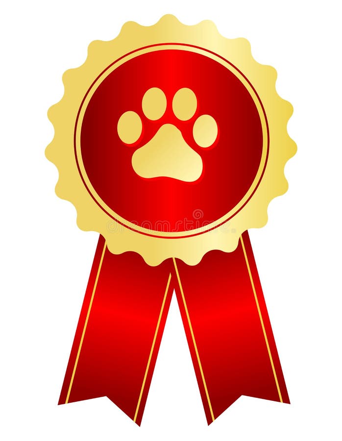 Dog First Prize Ribbon Stock Illustrations – 550 Dog First Prize Ribbon ...
