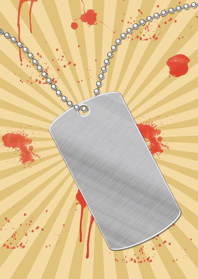 Dog tag sign stock illustration. Illustration of private - 10716823