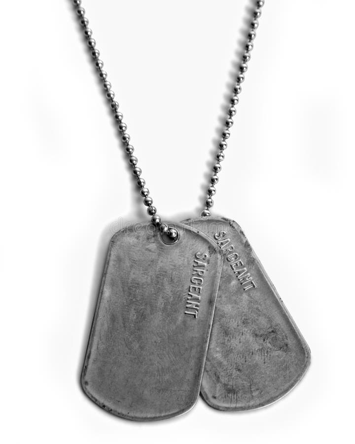 Dog Tags stock photo. Image of vertical, indoors, rust - 9196356