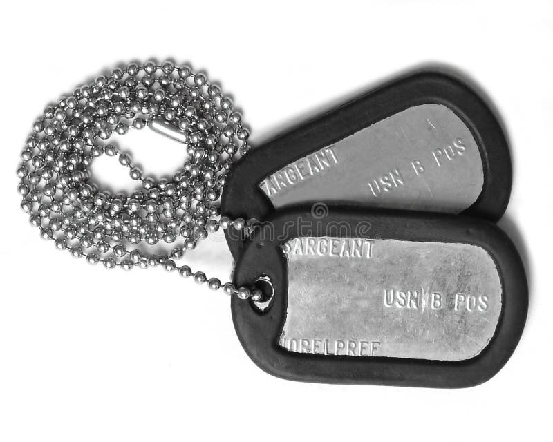 Dog tags three stock photo. Image of frame, name, service - 1891180
