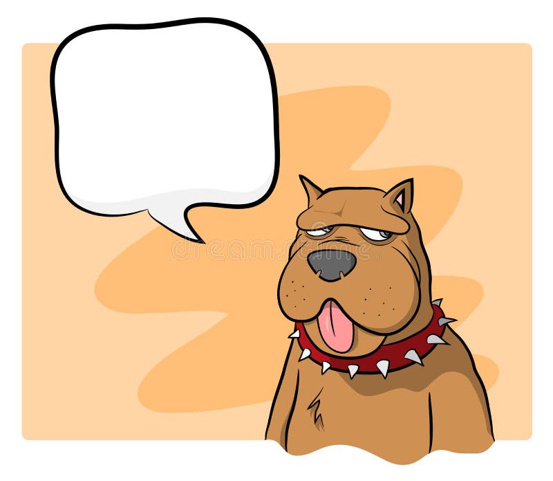 Animal with Text Box stock vector. Illustration of character - 58149918