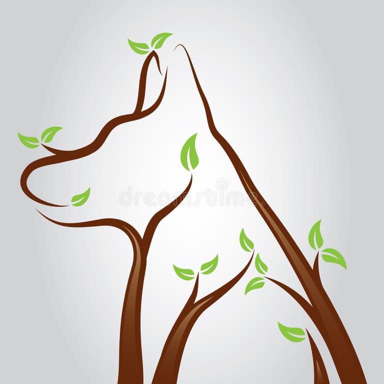 Dog Tree Stock Illustrations – 53,224 Dog Tree Stock Illustrations ...