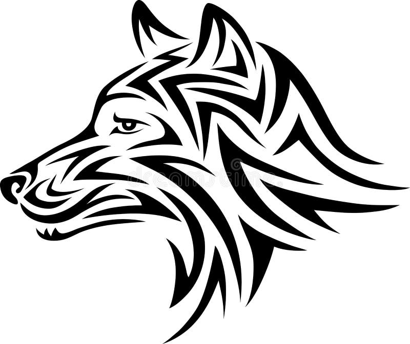 Dog Tribal Stock Vector - Image: 39546424