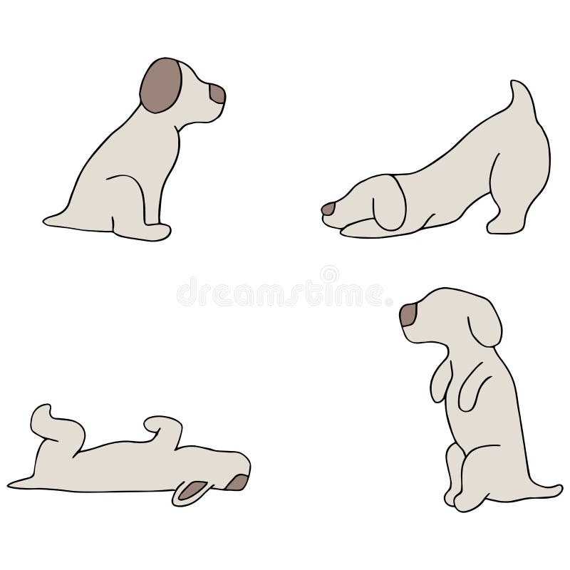 Dog Bowing Stock Illustrations – 22 Dog Bowing Stock Illustrations ...