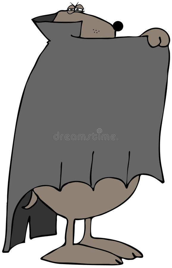 Dog vampire stock illustration. Illustration of halloween - 34473647