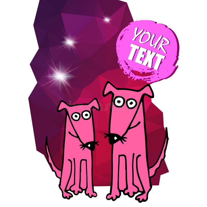 Dog Vector Small Drawing Illustration Pet Stock Vector - Illustration ...