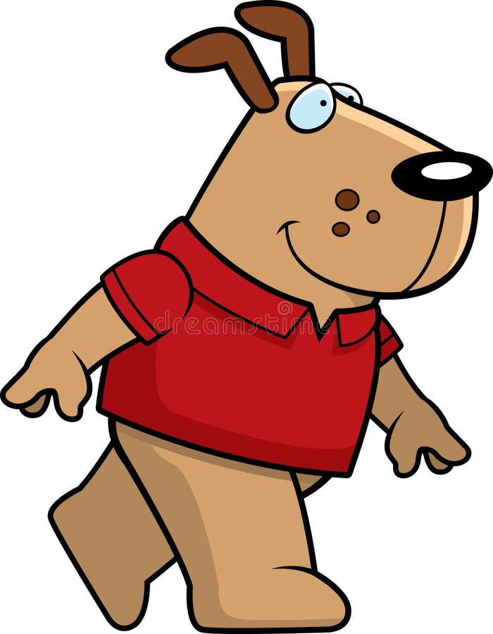 Cartoon Dog Walking Stock Illustrations – 15,621 Cartoon Dog Walking ...