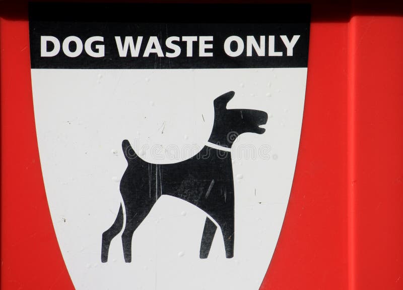 Dog Waste Bin stock image. Image of health, poop, public - 28255289