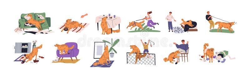 Hyperactive Dog Stock Illustrations – 48 Hyperactive Dog Stock ...