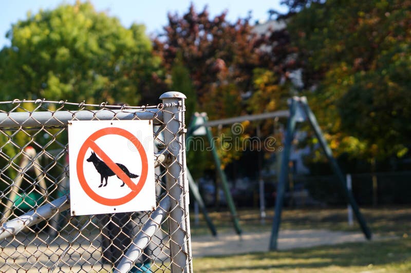 Dogs forbidden stock photo. Image of grid, allowed, entrance - 60670108