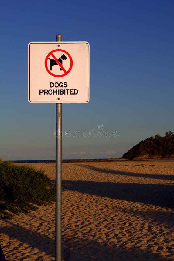 Dogs Prohibited sign stock photo. Image of refusal, forbidden - 39456574
