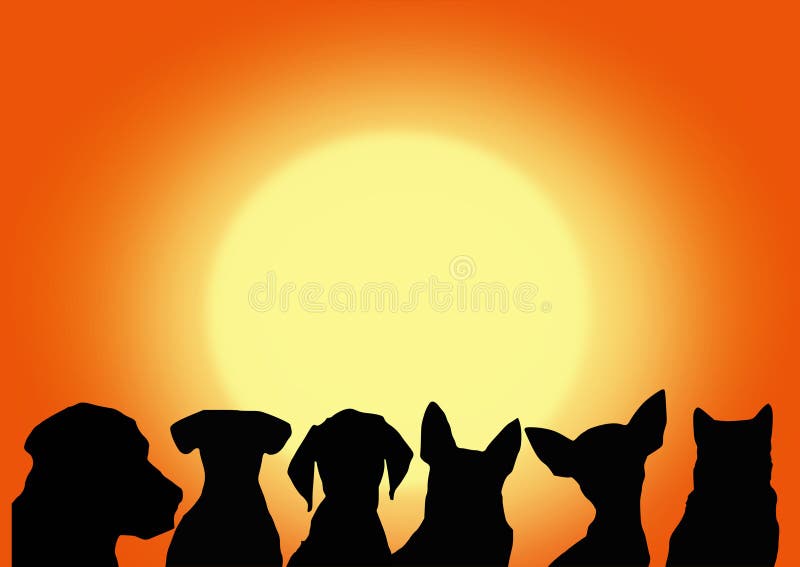Sun Dog Sunset Stock Illustrations – 1,118 Sun Dog Sunset Stock ...