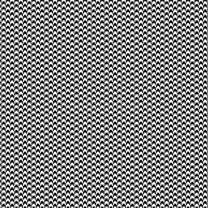 Dogs Tooth Pattern Black White Stock Vector - Illustration of clothes ...